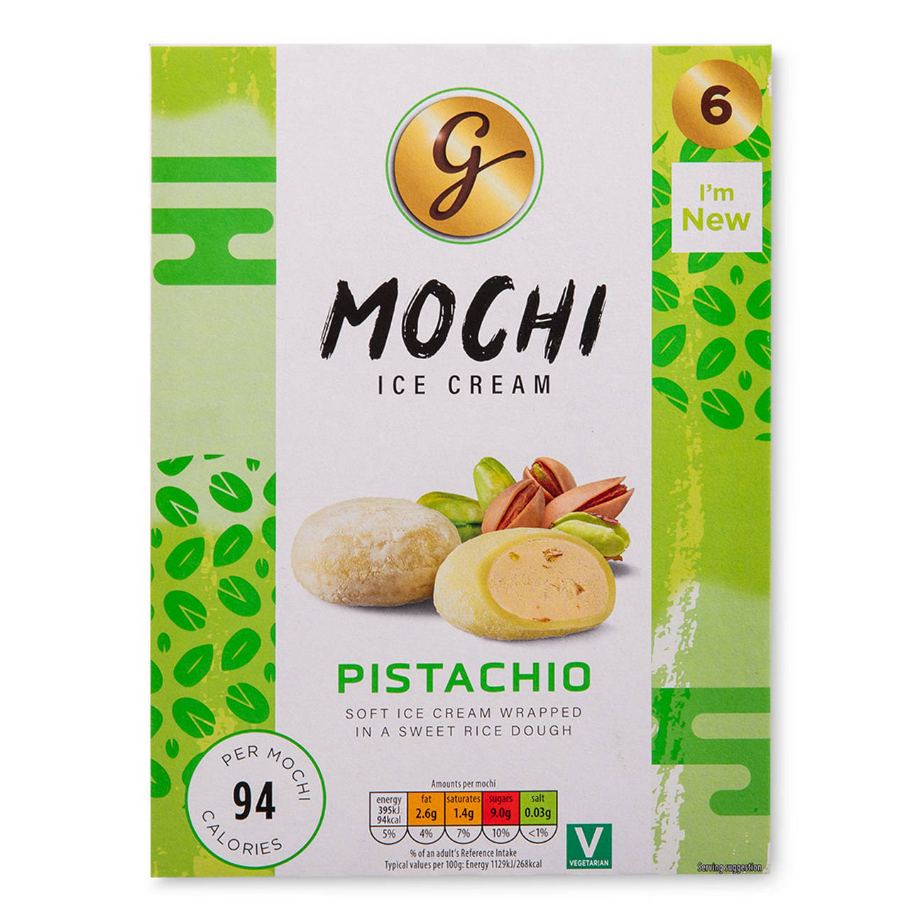 Pistachio Mochi Ice Cream 6 Pack | ALDI UK